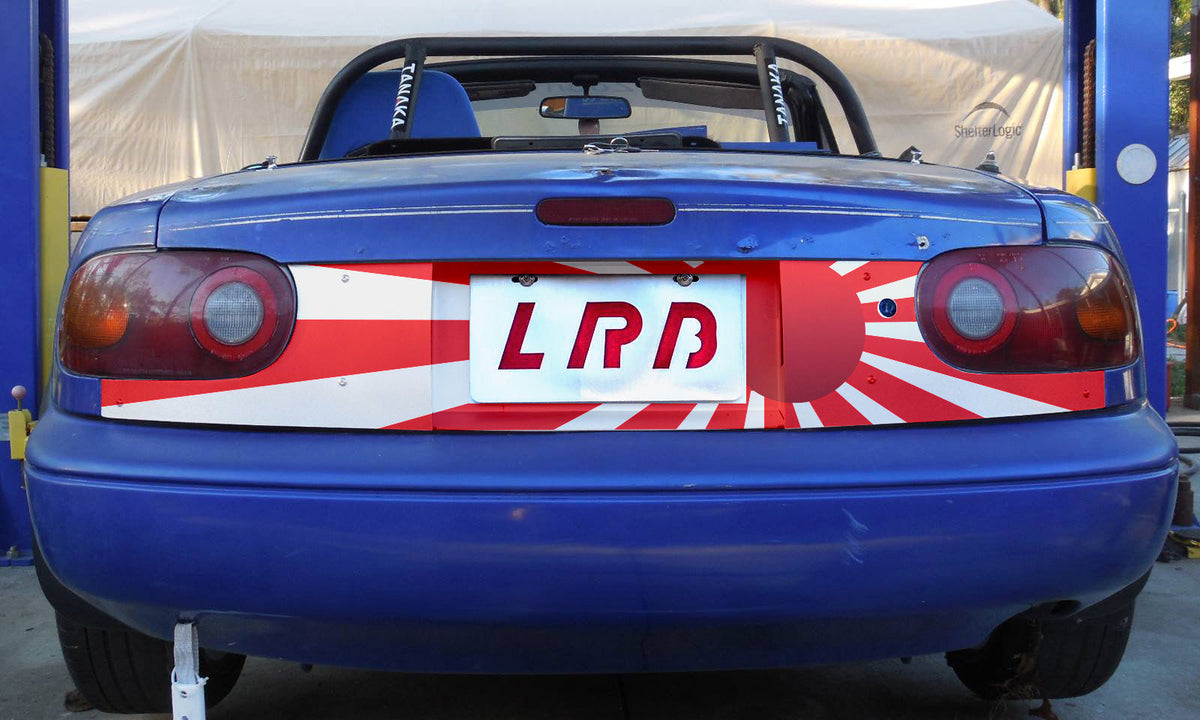 Mazda Miata NA (89-97) Aluminum Rear Finish Panel – TrackPrep Performance